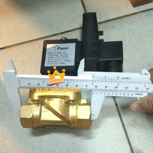 Jual SOLENOID VALVE KUNINGAN 2/2 WAY 1/2 INCH TIMER MAX 70BAR - Jakarta ...