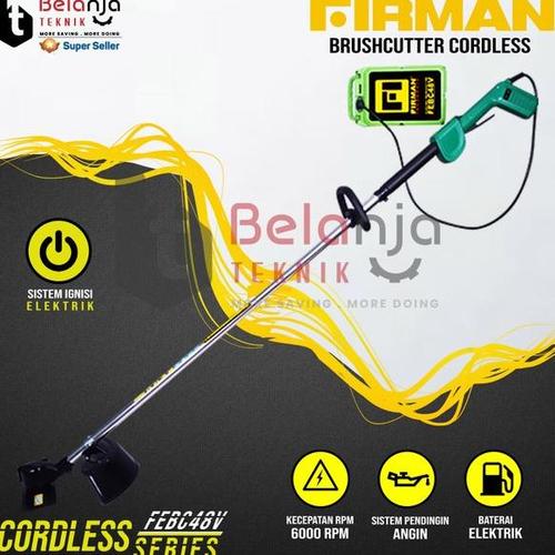 Jual Firman Mesin Potong Rumput Cordless FEB 48V Brush Cutter FEB48V ...