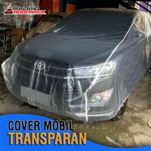 Jual Sarung / Cover Mobil Bening Transparan Plastik Tebal Universal - M ...