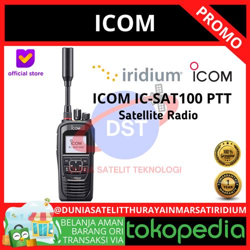 Jual ICOM IRIDIUM IC-SAT100 SATELLITE RADIO PTT PUSH TO TALK GARANSI 1 ...