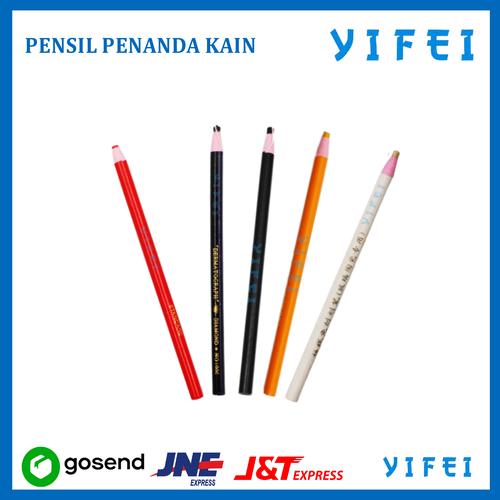 Jual PENSIL PENANDA KAIN/ WATER ERASABLE PENCIL YIFEI - Merah - Kab ...