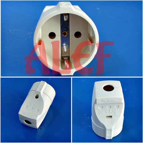 Jual steker gantung uticon cs20 steker arde contra colokan female ...