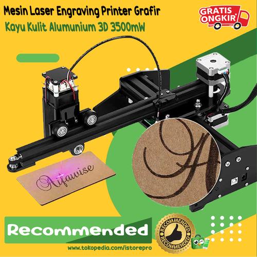 Promo Mesin Laser Engraving Printer Grafir Kayu Kulit Alumunium 3D ...