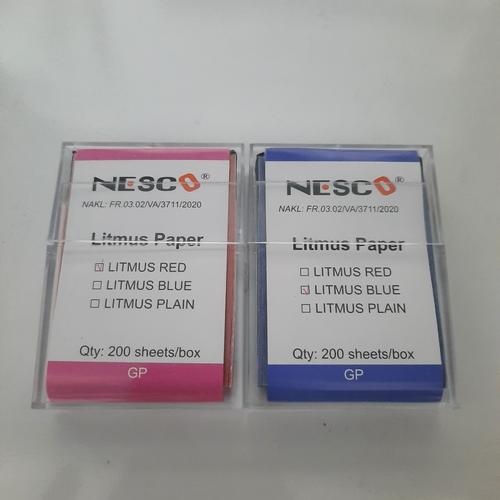Jual LITMUS PAPER RED, LITMUS BLUE , KERTAS LAKMUS ,KERTAS PH NESCO ...