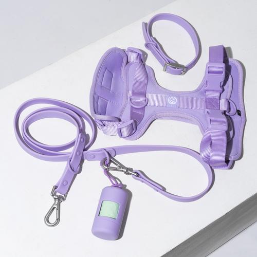 Promo Furrentials Full Set - Leash, Collar, Harness & Poop Bag Carrier ...