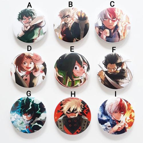 Jual Pin Anime Boku no Hero Academia / My Hero Academia Merchandise - D ...