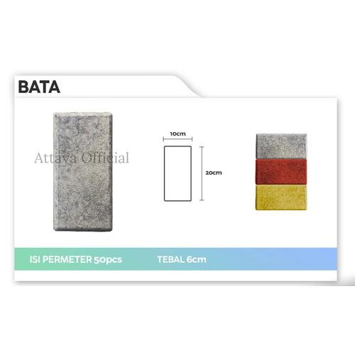 Jual Paving Precast Vblock / Konblok Premium - Bata - Merah - Jakarta ...
