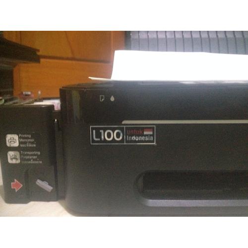Jual Printer epson l100 caasing + mekanik tidaka ada mobo dan head ...