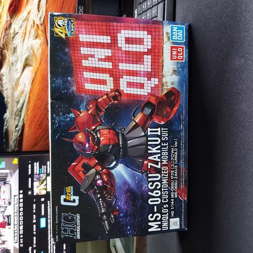 Jual HG MS-06SU ZAKU II Uniqlo Limited 2020 Bandai Original Gunpla 40th ...