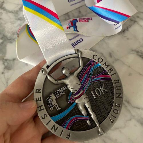 Jual Medali Combi Run 2017 Finisher 10K - Kota Semarang - Be a Grateful ...