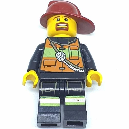 Jual Lego Minifigure Fireman Fire Response Unit Lego City Original ...