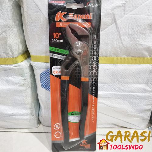 Jual tang burung 10" Kapusi Japan tang jepit locking plier tang pipa 10 ...