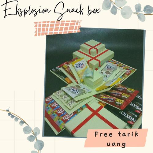 Promo Box tarik uang, snack box, kado ulang tahun dan anniversary ...