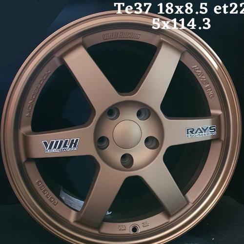 Jual Velg rays te37 r18 velg racing mobil rays te37 ring 18 - Kab ...