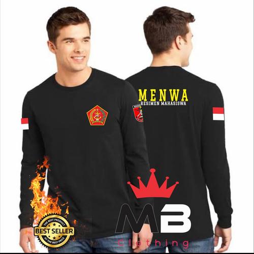 Jual seragam menwa Baju Kaos / Kaos Lengan Panjang Menwa / Baju Menwa ...