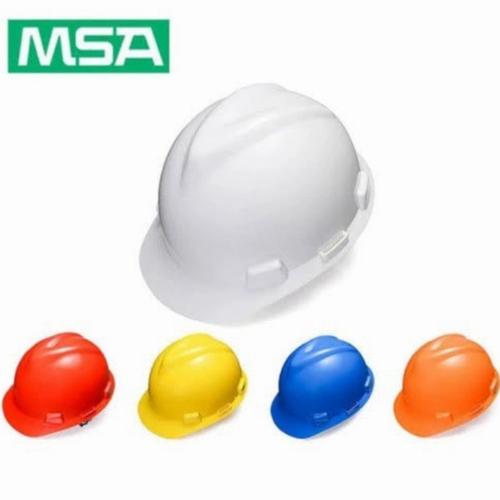 Jual Helm Proyek Kerja Safety MSA V-Gard Original + fastrack / fast ...