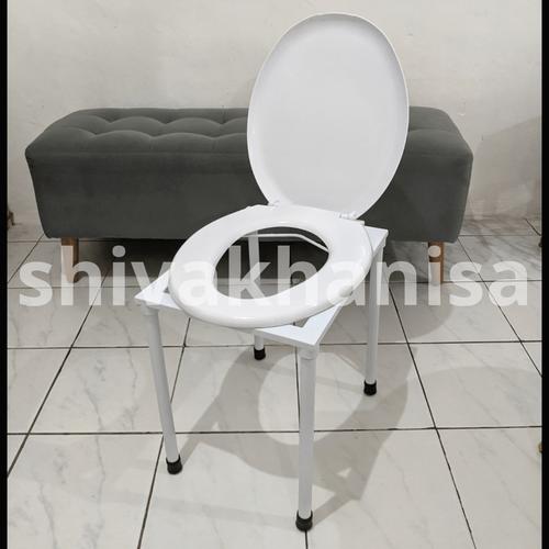 Jual Besi Kursi toilet kloset closet wc duduk jongkok seat portable 40 ...