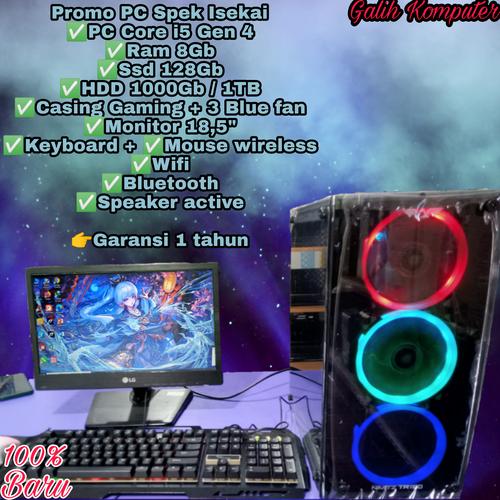 Jual PC / Komputer Rakitan Fullset tinggal pakai - Kab. Kediri - Galih ...