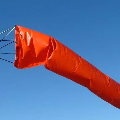 Jual Windsock Petunjuk Arah Angin Orange / wind sock petunjuk arah ...