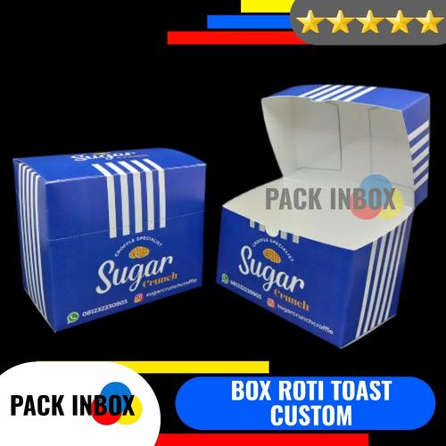 Jual CETAK BOX ROTI TOAST CUSTOM BOX CROFFLE CYSYOM CETAK BOX WAFFLE ...