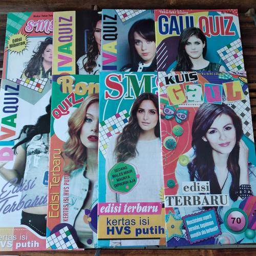 Jual 10 Pcs Buku Teka Teki Silang / Buku TTS Huruf Yang Panjang - angka ...