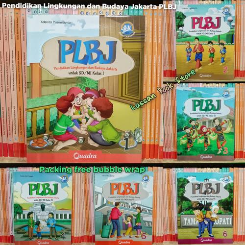 Jual PLBJ SD kelas 1,2,3,4,5,6 edisi K13 penerbit Quadra. Muatan Lokal ...