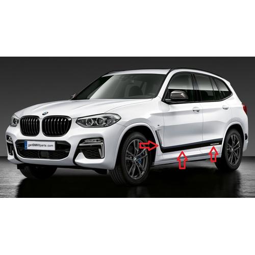 Jual Ori BMW G01 X3 M Performance Foil Decals Sticker Body Frozen Black ...