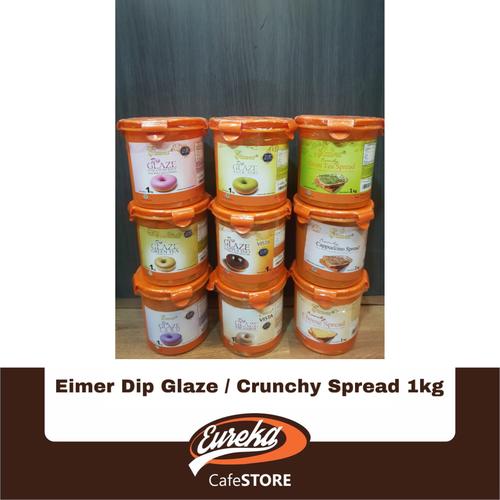 Jual Elmer Dip Glaze / Crunchy Spread 1kg - Strawberry - Kota Makassar ...