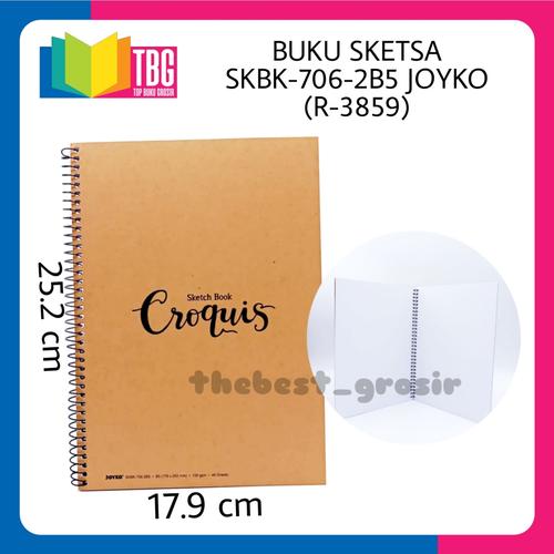 Jual BUKU SKETSA SKBK-706-2B5 JOYKO - DRAWING SKETCH BOOK MENGGAMBAR ...