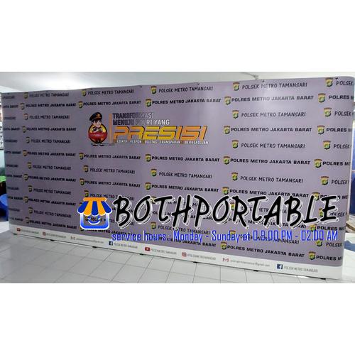 Jual backwall / backdrop portable 3modul x 6 modul - Jakarta Utara ...