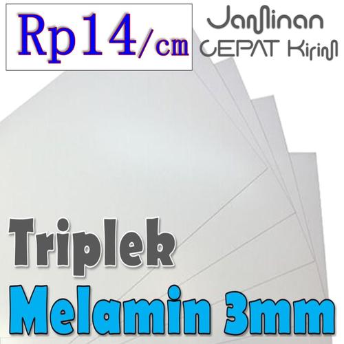 Jual TRIPLEK MELAMIN 3mm|6mm|9mm|12mm|15mm|18mm // BLOKMIN 15mm|18mm|2 ...