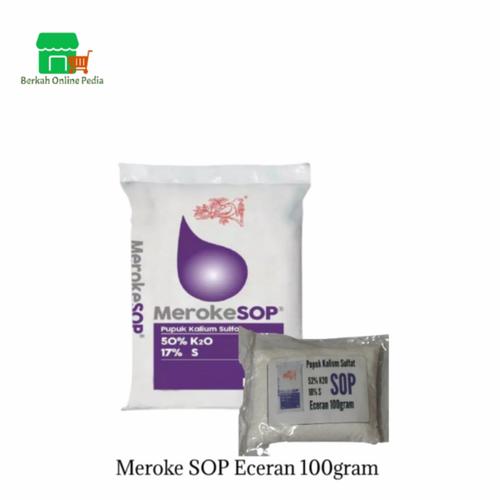Jual Meroke SOP Eceran 100 Gram / Pupuk Meroke SOP / Pupuk Kalium ...