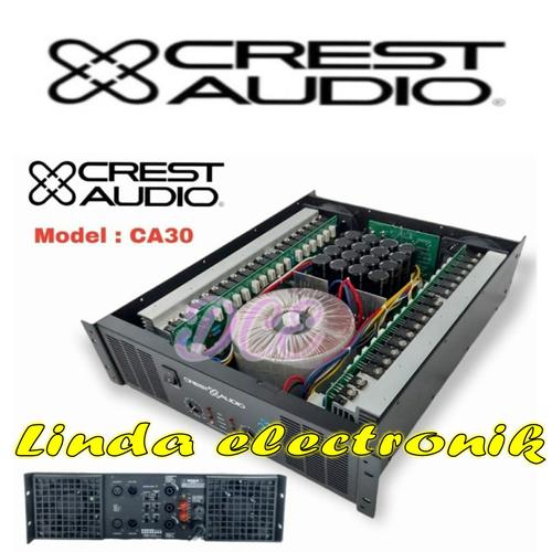Jual power amplifier crest audio ca30 crest audio ca 30 - Jakarta Barat ...
