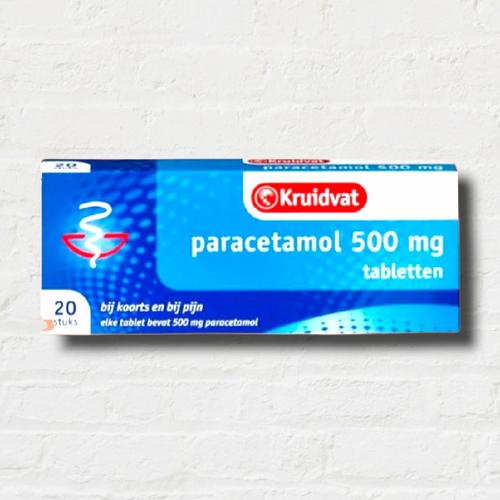 Jual OBAT PARACETAMOL TABLET 500g ASLI BELANDA / OBAT SAKIT KEPALA ...