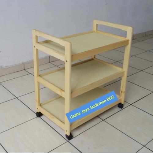 Jual rak meja dorong kayu Viko 101 original ready - Kota Bandung ...