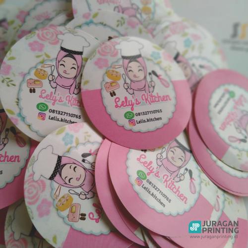 Jual Stiker Label Kemasan Bulat , Stiker Label Bulat, Stiker Label ...
