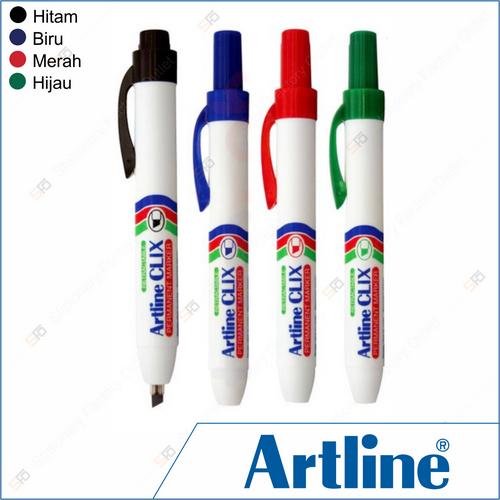 Jual Spidol Papan Tulis Artline Clix EK-573 - Retractable Whiteboard ...