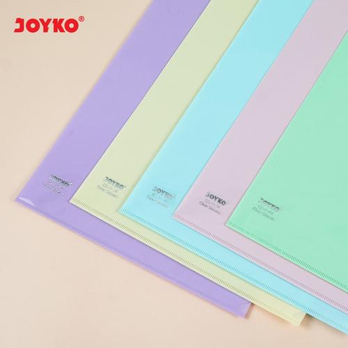 Jual MAP L WARNA PASTEL JOYKO CS-11 F4 | CLEAR SLEEVES | MAP PLASTIK ...