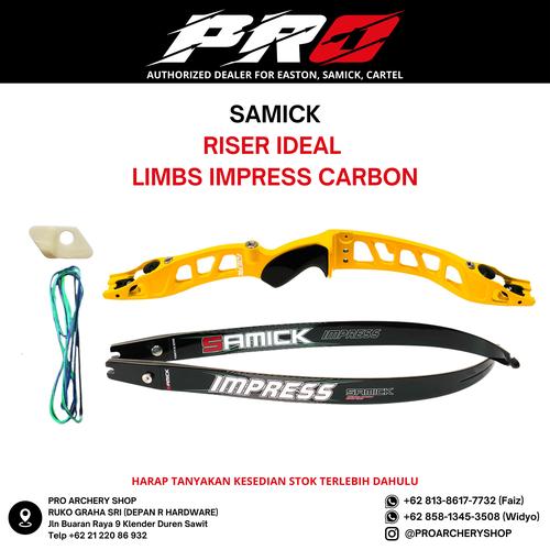 Jual BOWSET / BUSUR SAMICK RISER IDEAL LIMBS IMPRESS CARBON ILF - Putih ...