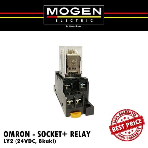 Jual OMRON Socket Relay LY2 / Soket Relay 8kaki 24VDC - Kab. Tangerang ...