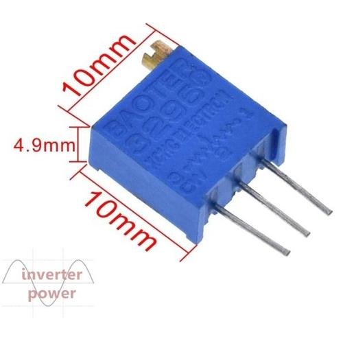 Jual 502 5k 5kohm 3296 3296W Multiturn Trimpot Trimmer Variable ...
