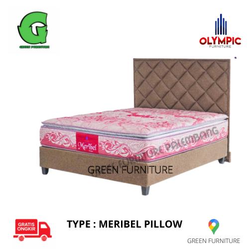 Jual springbed matras spring bed kasur olympic meribel pillow (full set ...