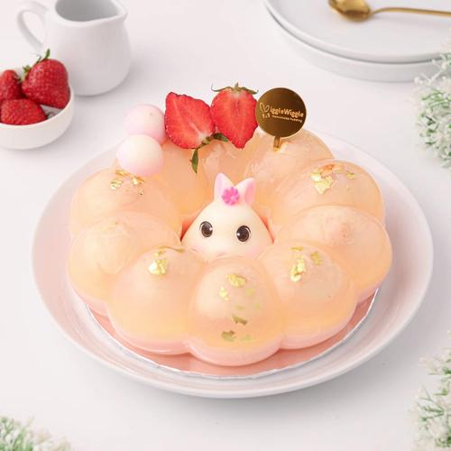 Jual Puding buah homemade Puding Lychee Peach homemade dessert pop up ...