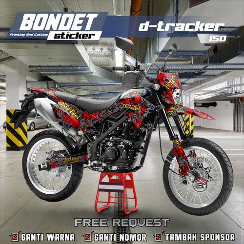 Jual STIKER DECAL MOTOR KAWASAKI D-TRACKER custom 42 - Kab. Demak ...