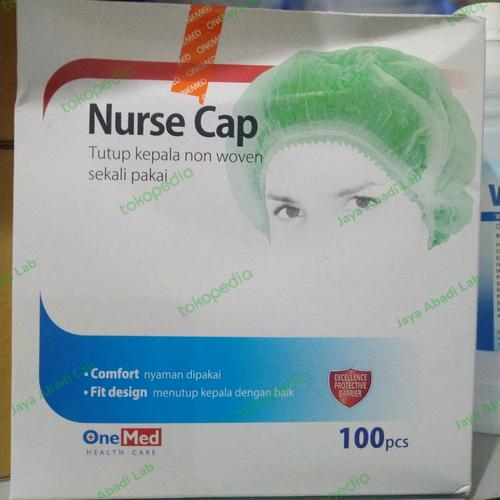 Promo nurse cap penutup kepala medis dokter bidan perawat ONEMED isi ...