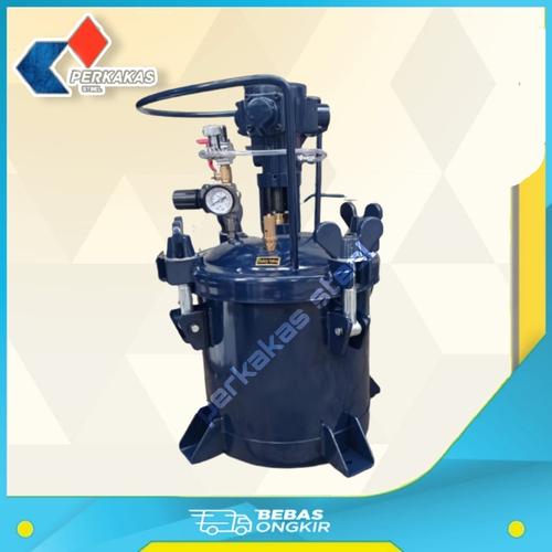 Jual Paint tank 10 liter / paint pot presure tank / alat pengaduk cat ...