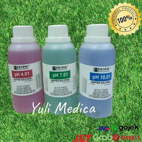 Jual cairan buffer solution ph hanna ph4/ph7/ph10 500ml - ph10 - ph 10 500 ml - Jakarta Barat ...