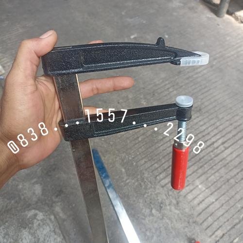 Jual Klem F alat penjepit pres kayu 120x200mm clem F 12cm x 20cm ...
