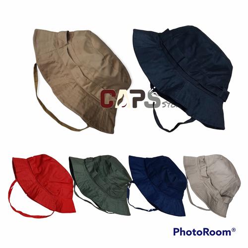 Jual topi rimba/topi bucket gunung/topi mancing/topi kebun/topi promosi ...