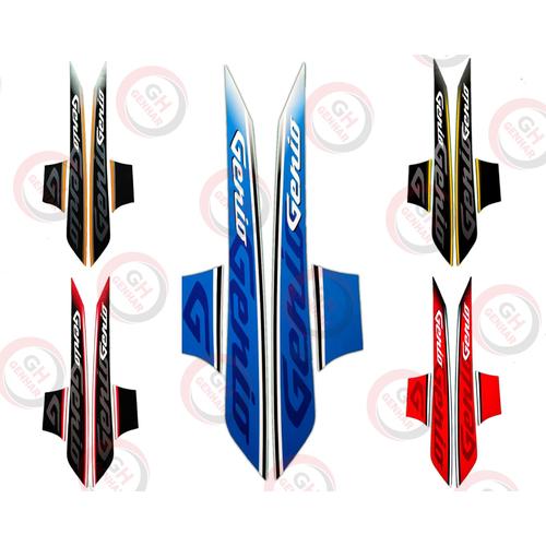 Jual Stiker Striping Motor Honda Genio 110 2019 Cbs - putih biru - Kab ...
